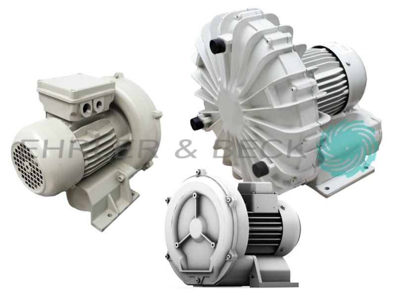 Side channel compressors - Ehrler and Beck