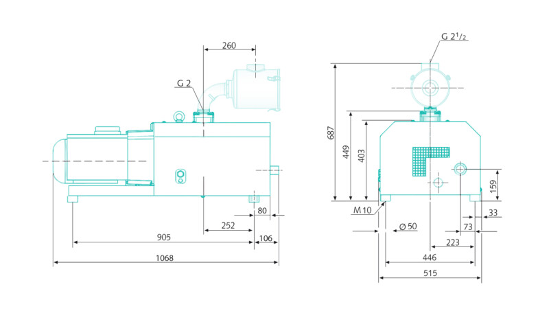 MM 1324 AV MINK Vakuumpumpe – Ehrler und Beck
